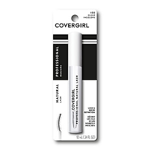 Covergirl Professional Natural Lash Mascara, Clear, 0.34 Ounce