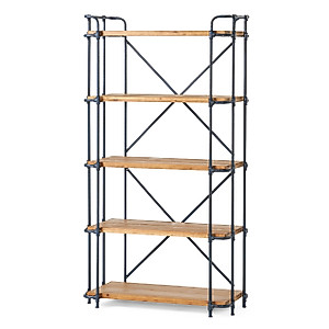 Christopher Knight Home Yorktown 5-Shelf Bookcase, Antique