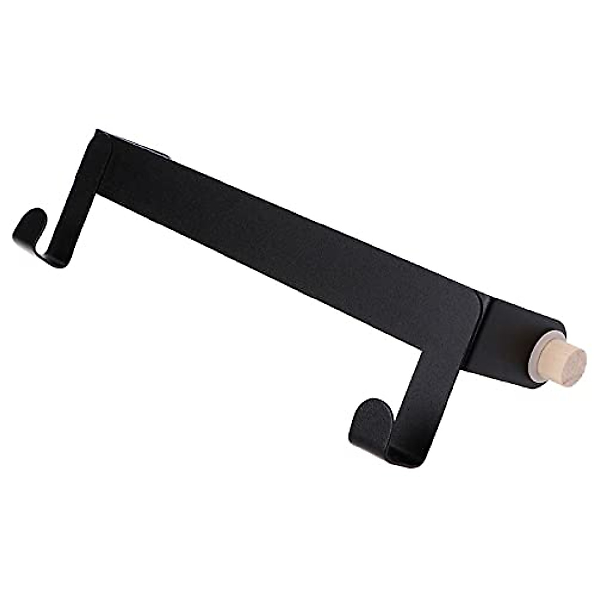 Kitchen Roll Paper Storage Rack Towel Holder Tissue Hanger Under Cabinet Door,Towel Racks for Bathroom,Over The Door Towel Rack