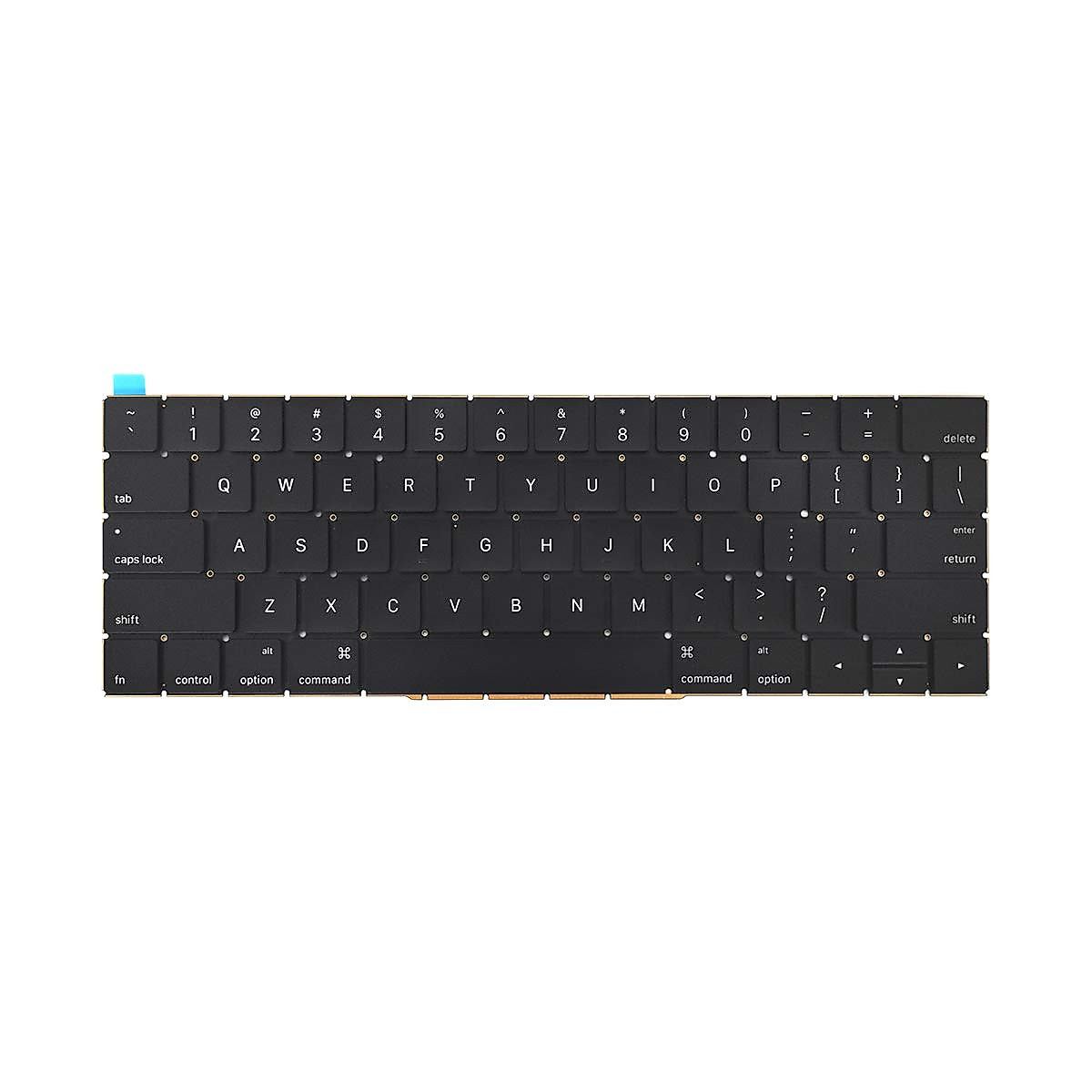ICTION New Replacement US Layout Keyboard for MacBook Pro 13" inch A1706 & for MacBook Pro 15" inch A1707 Touch Bar Late 2016 mid 2017 Year