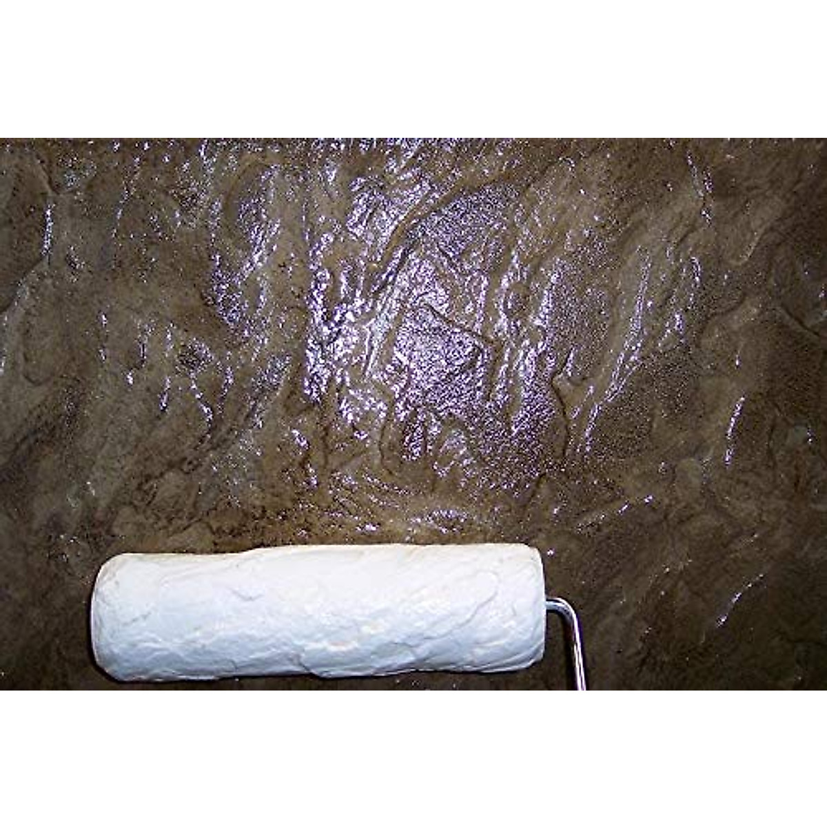 SBC CONCRETE TEXTURE ROLLER STAMPS - THE "ORIGINAL" WEATHERED FLAGSTONE TEXTURE ROLLER