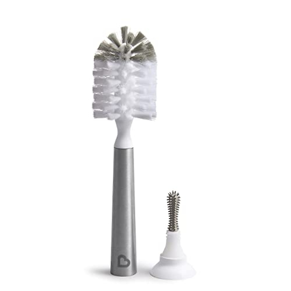 Munchkin® Shine™ Stainless Steel Bottle Brush and Refill Brush Head