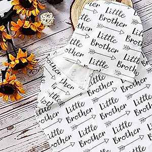 Newborn Swaddle Blanket with Beanie Set,Soft Stretchy Cocoon Sack for 0-3 Months Baby Boys and Girls, Brother