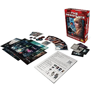 The Resistance Card Game - Social Deduction, Strategy, Bluffing, Negotiation, and Deception for Teens and Adults - Party Game for 5-10 Players Ages 13+ in 30 Minute Rounds by Indie Boards & Cards