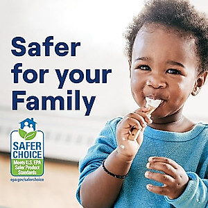 Seventh Generation Dishwasher Detergent Gel for Sparkling Dishes Free & Clear Fragrance Free 42 oz, Pack of 6