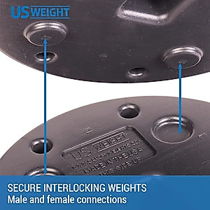 US Weight Tailgater Canopy Weights Set of 4 with No-Pinch Design for Easy Installation, and Removal to Secure Tents, Canopies, and Umbrellas at Outdoor Events 20 pounds