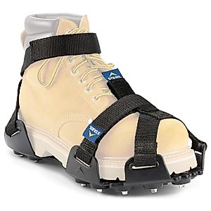 STABILicers Maxx 2 Heavy-Duty Traction Cleats for Job Safety in Ice and Snow, X-Large (1 Pair), Black