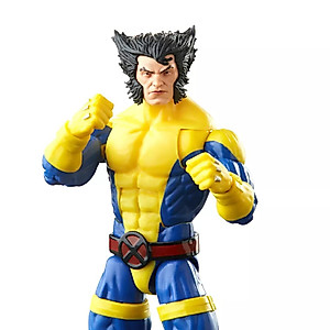 Marvel Legends Series X-Men Classic Wolverine 6-inch Action Figure Toy, 4+ Years, 3 Accessories