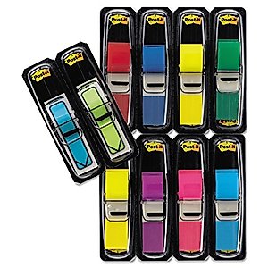 3M Post-It Flags Value Pack, Asst. Colors, 280 Page/48 Arrow Per Pack (683Vad1)