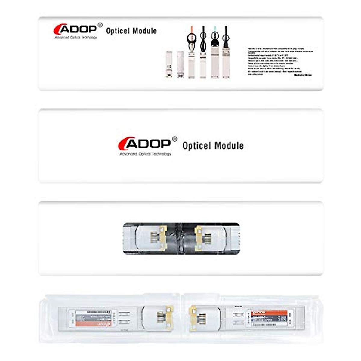 SFP+ to RJ45 Copper Module - 10GBase-T Plus Transceiver for Cisco SFP-10G-T-S, Ubiquiti, Netgear, Supermicro, QNAP, Broadcom, MikroTik S+RJ10, Avago, up to 30m