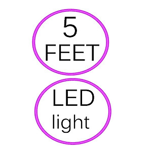 POWE-Tech AC/DC Adapter for Sharp Viewcam VL-A110 VL-A111 VL-AH131 VL-AH151U VL-AH161, 5 Feet, LED Light