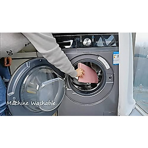 Dish Drying Mat for Kitchen Counter, Microfiber Dish Drying Pad 2 Pack Large Size Absorbent Dishes Drainer Mats (pink)