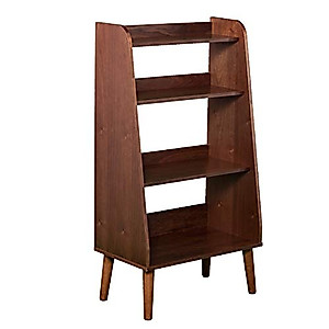 Southern Enterprises Berritza Bookcase, Walnut