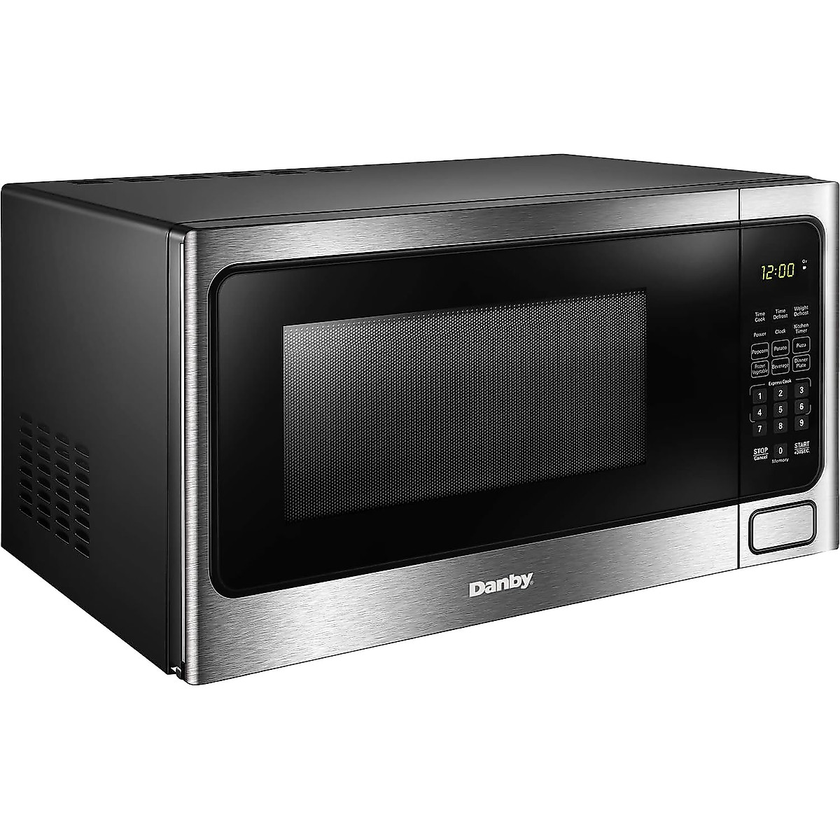 Danby DDMW1125BBS Designer Countertop Microwave, Stainless Steel