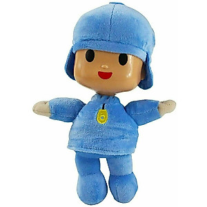 Bailey Pocoyo Plush 12" / 30cm Pocoyo & Elly 2pces Set Doll Stuffed Animals Figure Soft Anime Collection Toy