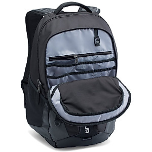Under Armour Storm Contender Backpack, Black (001)/Steel, One Size Fits All Fits All