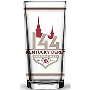 Kentucky Derby 144 Official 12oz. Mint Julep Glass, Perfect Souvenir/Gift for Derby Fans, 4 pack