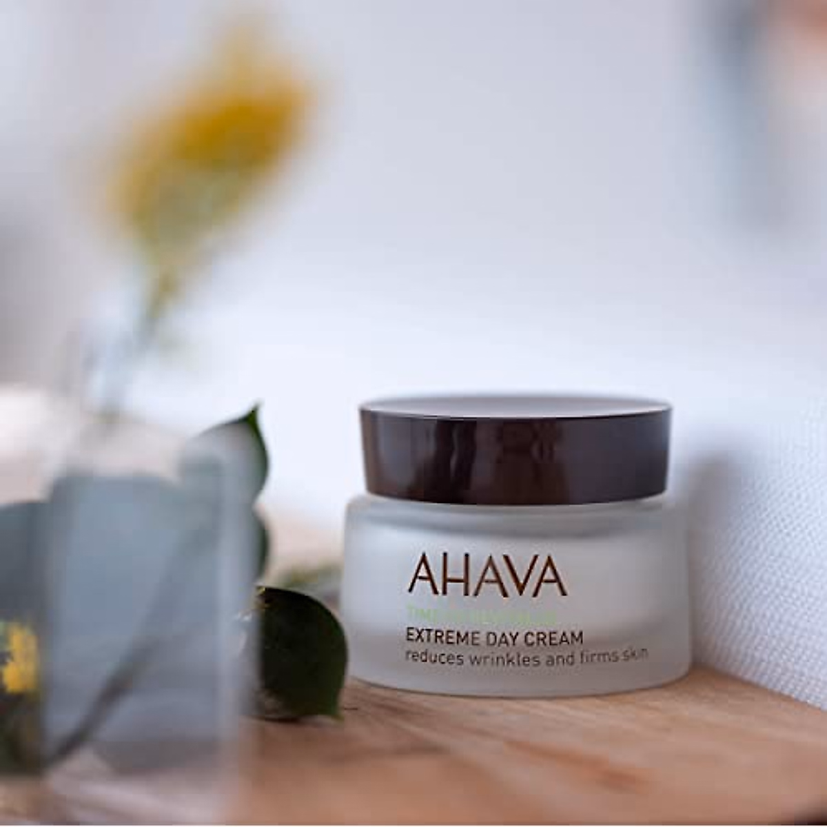AHAVA Extreme Day Cream - Silky Soft, Reduces Wrinkles, Firms & Strengthens Skin, Enriched with Patented Extreme Complex, Exclusive Dead Sea Osmoter, Peptides, Hyaluronic Acid & Resveratrol 1.7 Fl.Oz