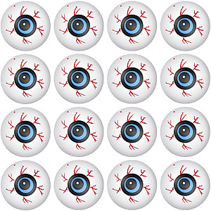 Boao 20 Pieces Halloween Eyeballs Plastic Scary Eyeballs Halloween Skeleton Eyeballs Horror Props for Halloween Party Decorations