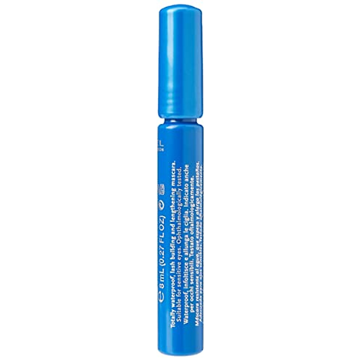 100% Waterproof Mascara 8ml - 001 Black Black