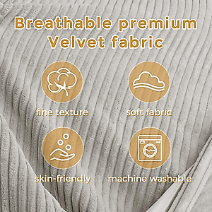 MAXYOYO Giant Bean Bag Chair Bed for Adults, Convertible Beanbag Folds from Lazy Chair to Floor Mattress Bed, Large Floor Sofa Couch, Big Sofa Bed, High-Density Foam Filling, Machine Washable