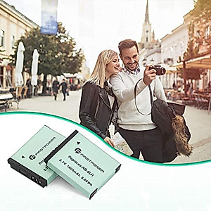 FirstPower 2-Pack NB-6LH / NB-6L Batteries for Powershot S120, SX510 HS, SX280 HS, SX500 is, SX700, D20, S90, D30, ELPH 500, SX270, SX240, SX520 Cameras