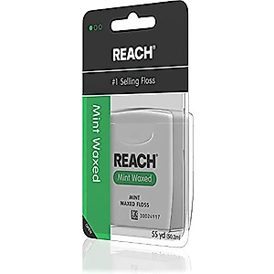 Reach Mint Waxed Dental Floss 55 Yd (Pack of 5)