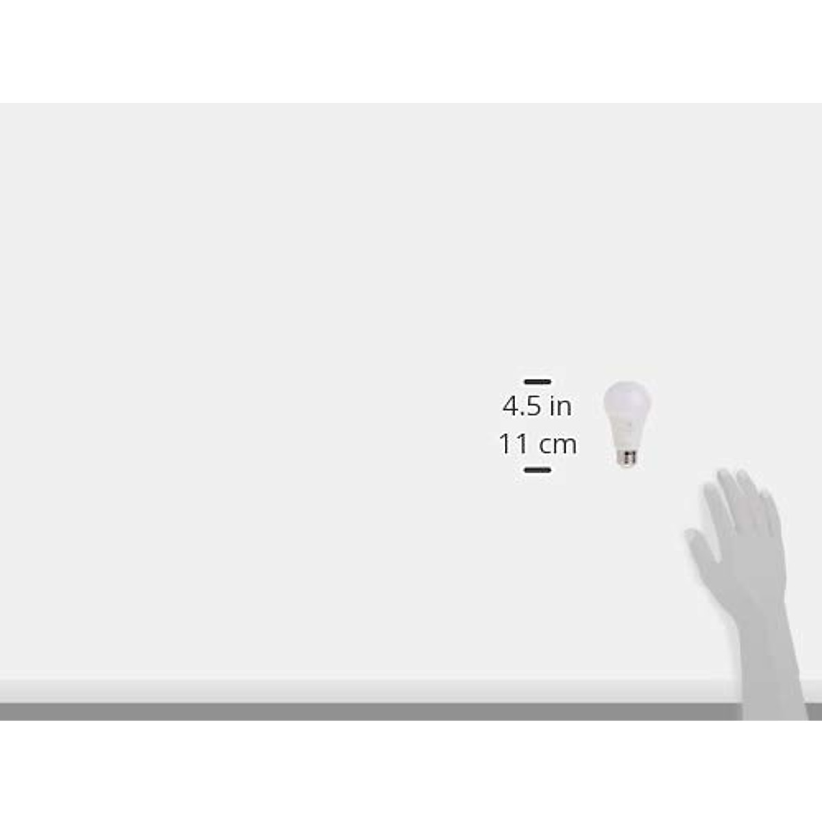 GE Lighting Reveal LED Light Bulbs, 9 Watt (60 Watt Equivalent) HD+ Light, Standard Bulb Shape, Medium Base, Dimmable (2 Pack), White