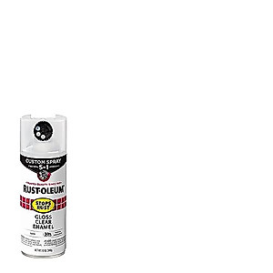 Rust-Oleum 376885 Stops Rust Custom Spray 5-in-1 Spray Paint, 12 oz, Gloss Clear
