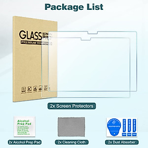 ProCase Screen Protector Compatible with MacBook Air 13.6 Inch 2022 Released Model A2681, Tempered Glass Film Guard for MacBook Air 13.6 2022 A2681 with M2 Chip & Touch ID