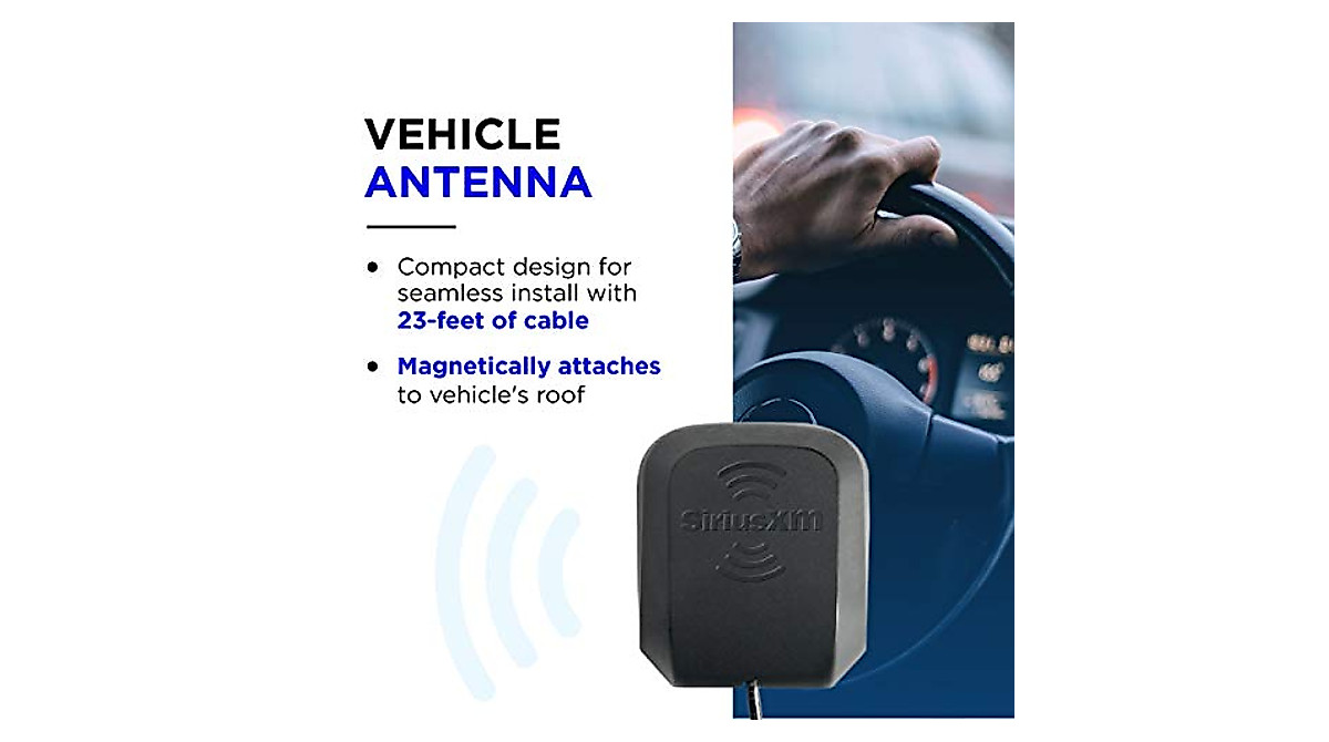 SiriusXM NGVA3 Magnetic Antenna for Vehicle | Clear Satellite Radio
