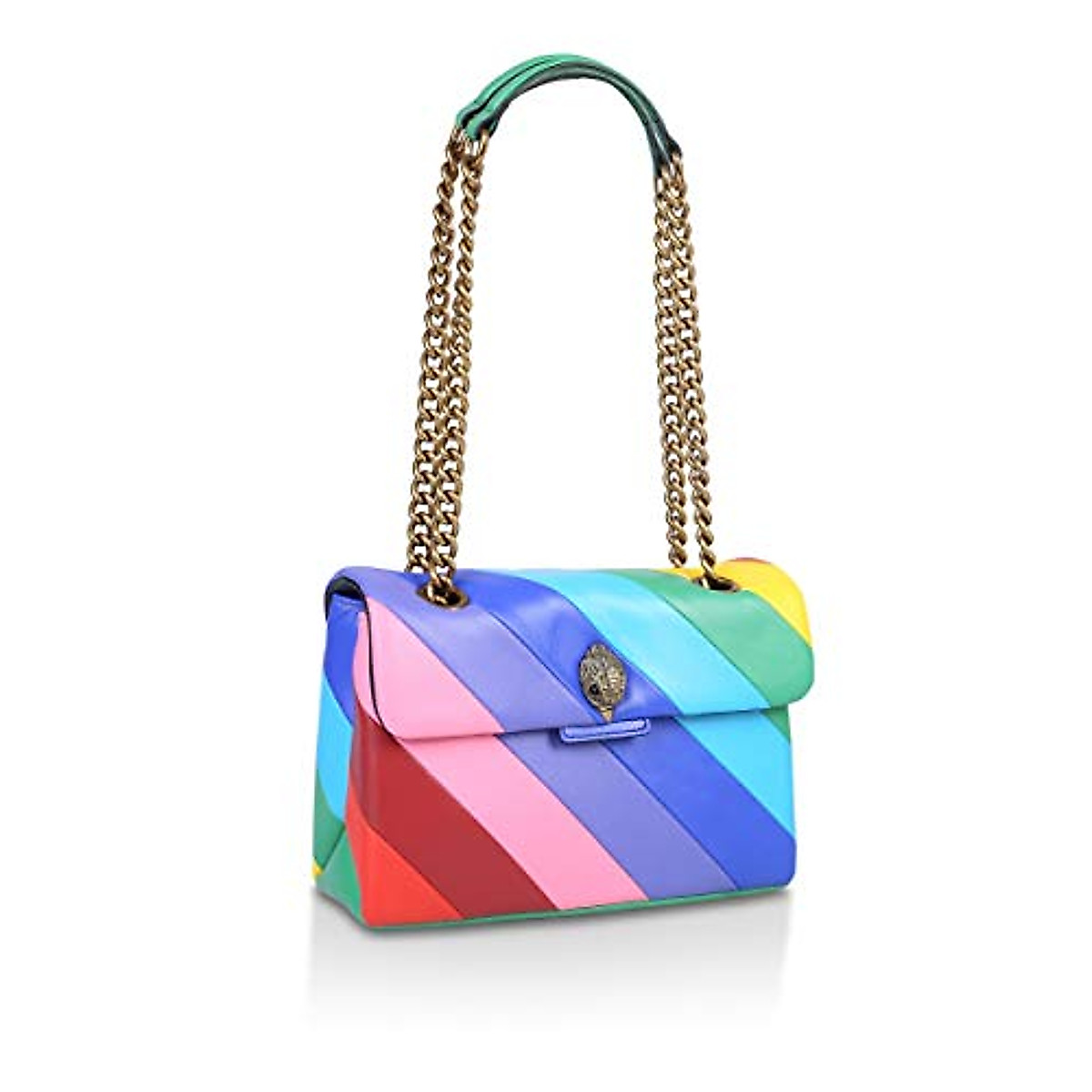 Kurt Geiger London Leather Kensington Shoulder Bag Blue One Size