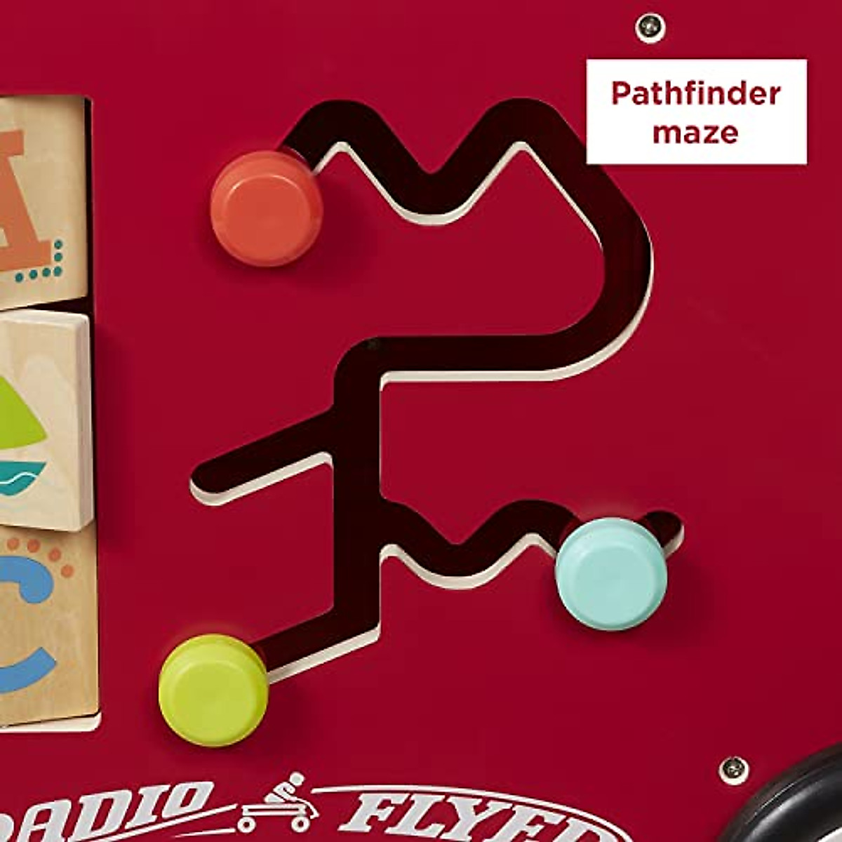 Radio Flyer Deluxe Push & Play Cube Walker, Walker Toy for Ages 1-3