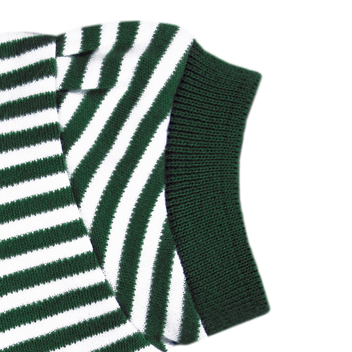 Michigan State University Spartans Striped Game Day Dress with Bloomer Green/White 3-6 Months