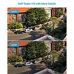 ZOSI ZG2615E 5MP PoE IP Camera Bullet Camera with Night Vision for Outdoor Indoor Power Over Ethernet Surveillance System,Only Work with ZOSI PoE NVR,ZR16DK,ZR08EN,ZR08DN,ZR08PN