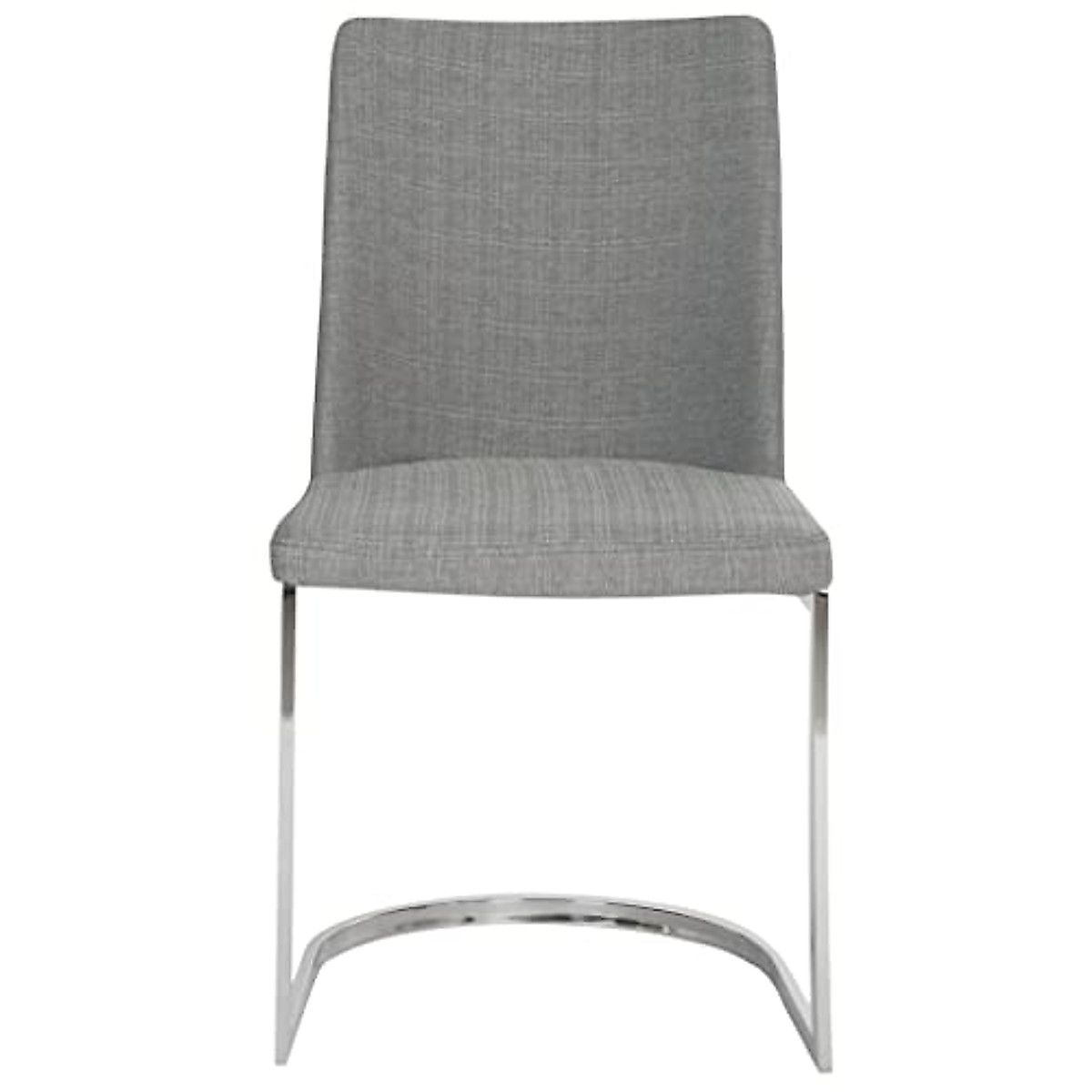 Safavieh Home Collection Parkston Linen Grey Glam Side Chair (Set of 2)