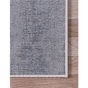 Unique Loom Tuareg Collection Distressed Abstract Traditional Vintage Area Rug, 4 ft x 6 ft, Beige/Brown