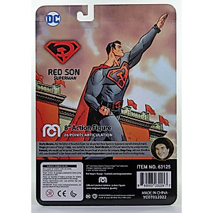 MEGO DC Heroes RED Son Superman PX 8IN AF