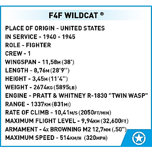 COBI F4F Wildcat (5731)