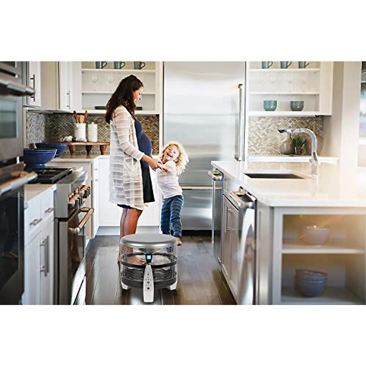 Fcp Power 360 Super Fan Cost Effective, Portable Design - Silver/Black with Remote Control