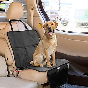 Lebogner Car Seat Protector, Luxury Mat Cover Protector To Keep Nice And Clean Under Your Baby’s Infant Car Booster Seat, Or From Your Pets, Protects Your Auto Leather And Upholstery Seats From Damage