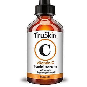TruSkin Vitamin C Serum for Face – Anti Aging Face & Eye Serum with Vitamin C, Hyaluronic Acid, Vitamin E – Brightening Serum for Dark Spots, Even Skin Tone, Eye Area, Fine Lines & Wrinkles, 2 Fl Oz