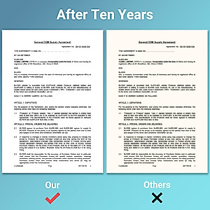 Odaro Thermal Printer Paper 8.5 x 11 US Letter Size Paper, Multipurpose Office White Paper - 100 sheets, Compatible with M08F, M832, MT800, MT800Q And Other Letter Portable Printers