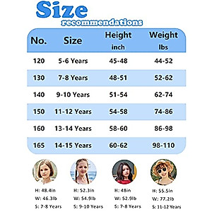 Arshiner Girls' Tankini Bathing Suits Beach Cute Swimwear Bikini Swimsuits Kids Swimming Clothes Size 8 9 Years