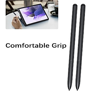2 Pack Galaxy Tab S7 FE S Pen Replacement Stylus Pen for Samsung Galaxy Tab S7, Tab S7 FE SM-T730, SM-T733, SM-T736B Stylus Pen (Mystic Black)