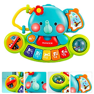 3 Pcs Piano Keyboard Toy Electric Piano Toy Early Educational Playthings Electric Piano Plaything Educational Musical Toy Electric Music Toy Electric Organ Toy Education Piano Toy