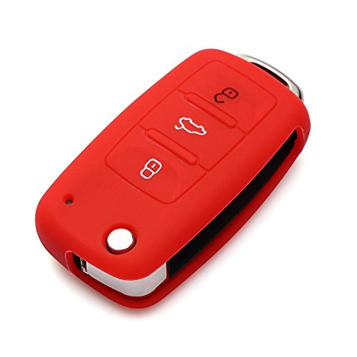 9 moon® Silicone Remote Flip Key FOB Silicone Case Cover for VW Volkswagen New