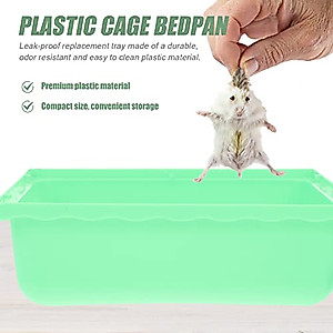 iplusmile Pans Nest Dogs Kennels Cage House Mice Crate Bedding Tray Crates Trainer Rabbits Small Animal Bottom Chinchillas Floor Replaceable Rat Habitats Cages Replacement Light Cat Gerbil