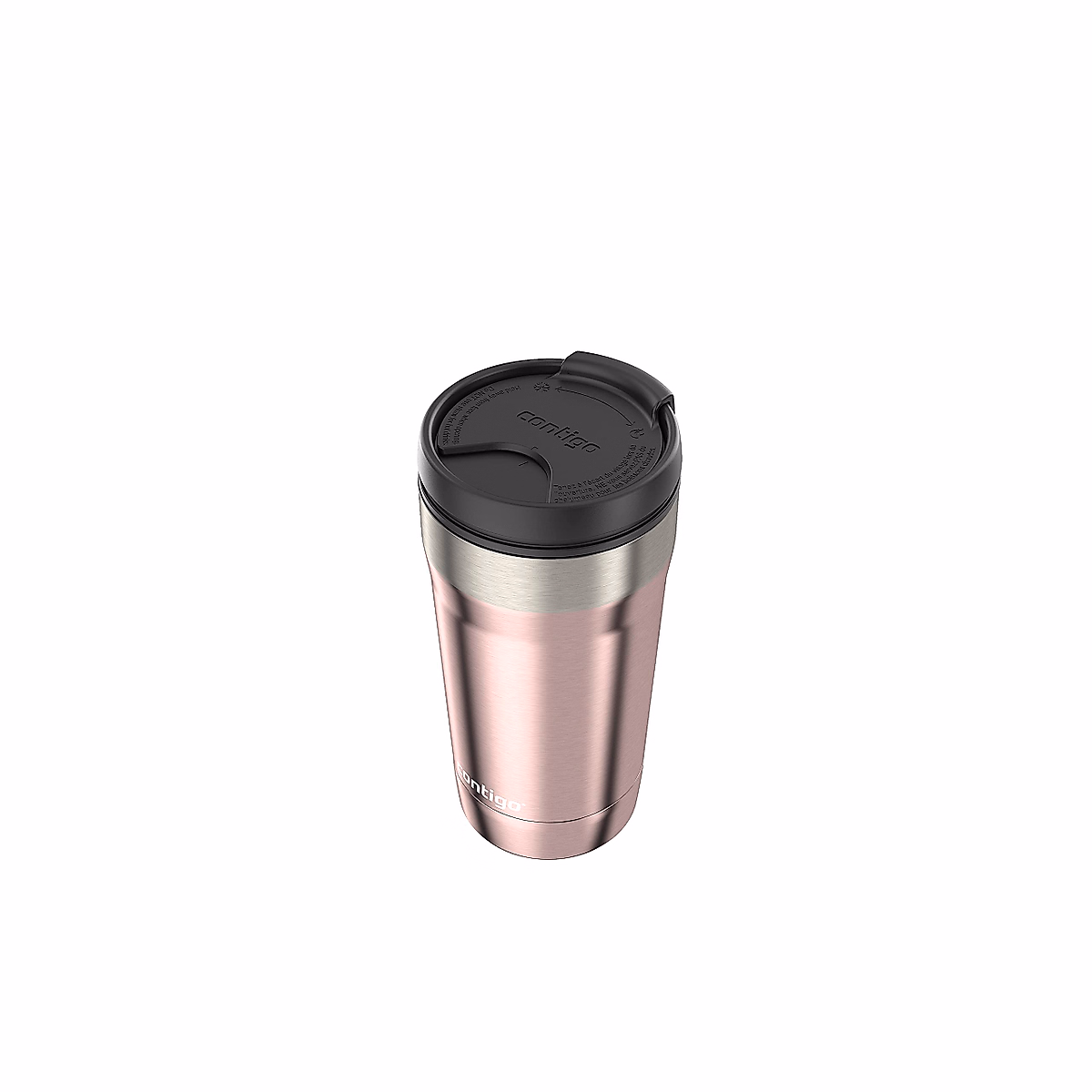 Contigo Uptown Dual-Sip Stainless Steel Tumbler with Leakproof Lid, Insulated Body Keeps Drinks Hot & Cold for Hours, Sip Cold Drinks Through Straw & Hot Drinks Through Spout, 16oz Macchiato