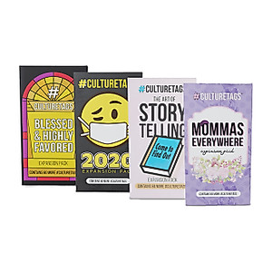 #CultureTags Expansion Pack Blessed & Highly Favored, Gift for Family & People Who Love Hashtags + Culture, 60 New Cards, Ages 13+ Years, CB Games